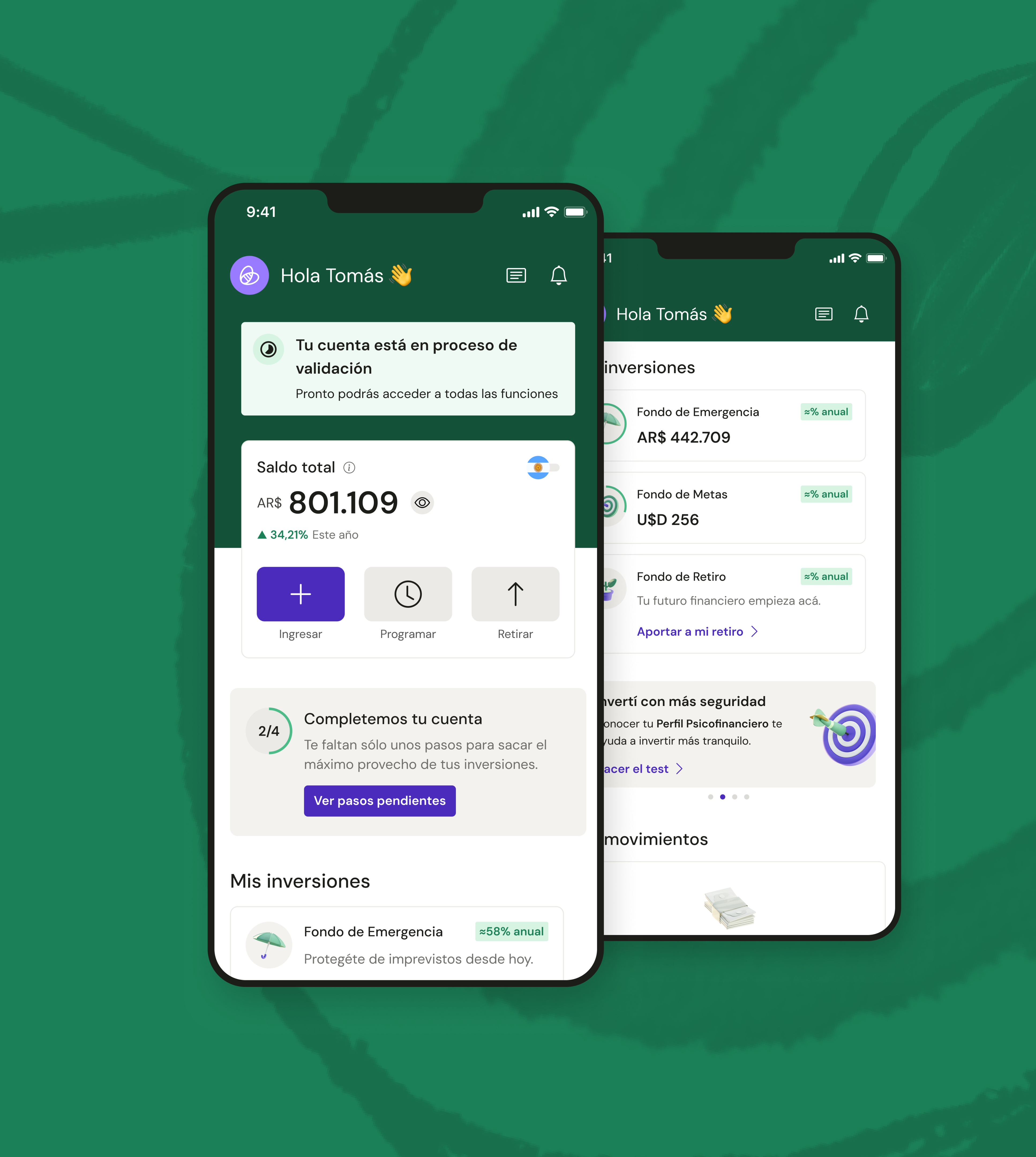 Ahorrar e invertir nunca fue tan fácil.